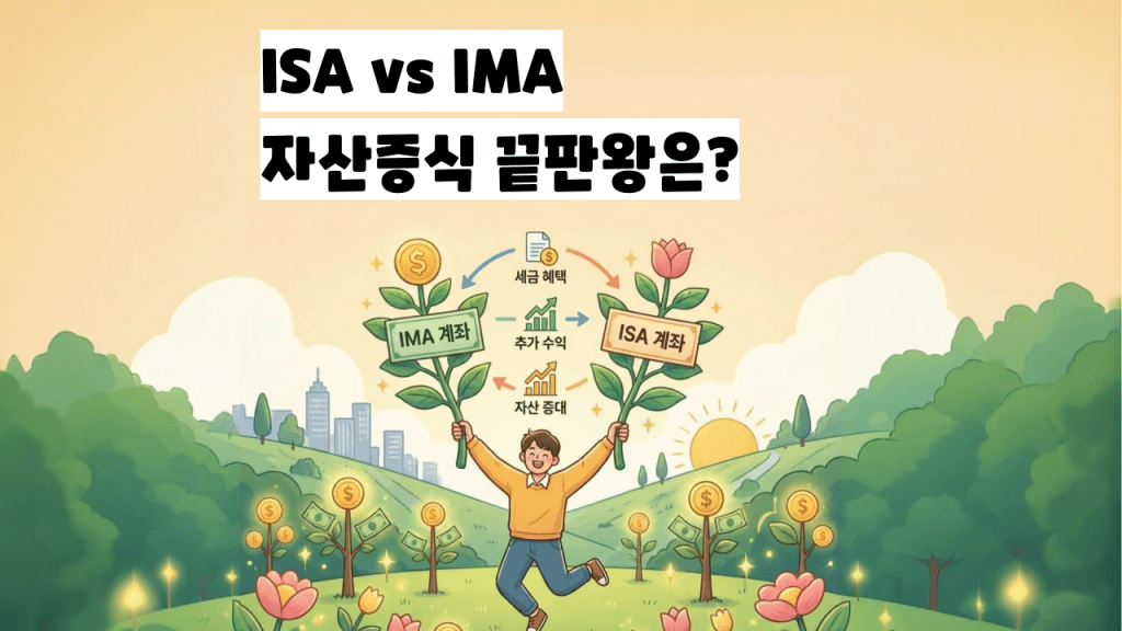 IMA 계좌 vs ISA 계좌 5가지 비교 | 초보 투자자를 위한 계좌 선택 가이드 - DRUG-THRU